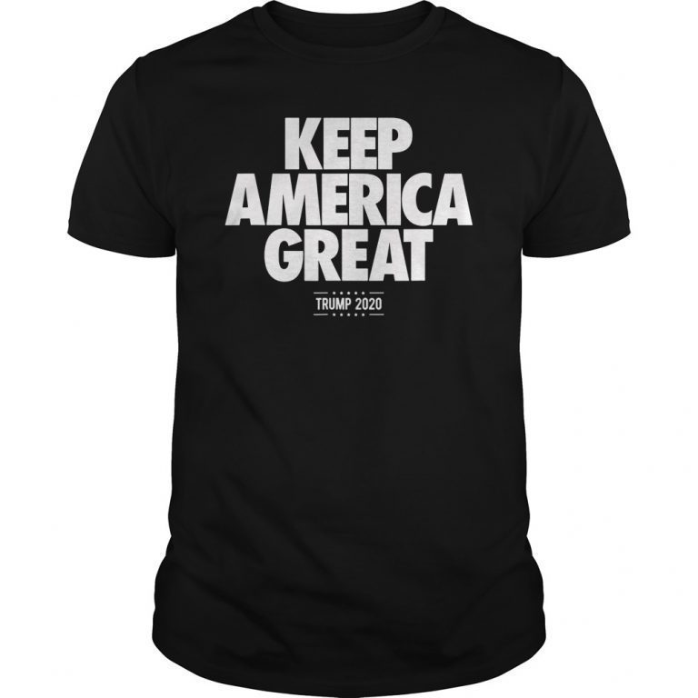 Keep America Great T-Shirt Re-elect Trump Republican Gift - OrderQuilt.com