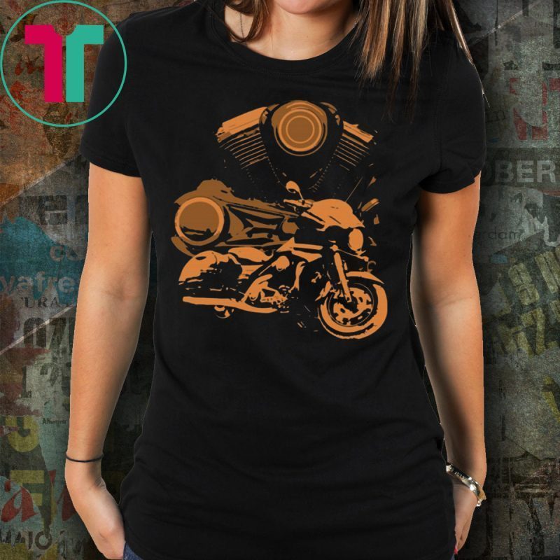 Bagger Motorcycle V Twin Shirt - OrderQuilt.com