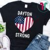 Dayton Strong Dayton Ohio Heart Tee Shirt