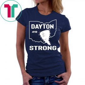 Dayton Strong Ohio 419 T-Shirt - OrderQuilt.com