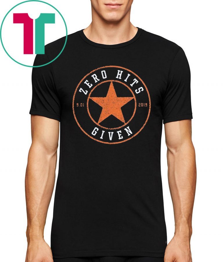 Zero Hits Given T-Shirt