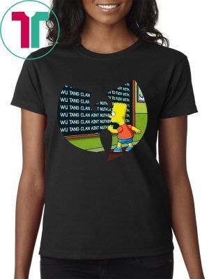 Bart Simpson Wu Tang Clan Tee Shirt