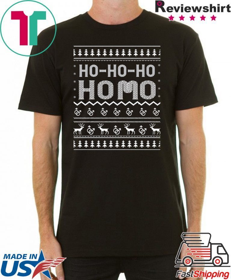 Ho Ho Ho Homo Christmas T-Shirt