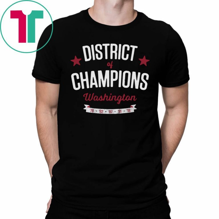 Washington District of Champions 2019 T-Shirt