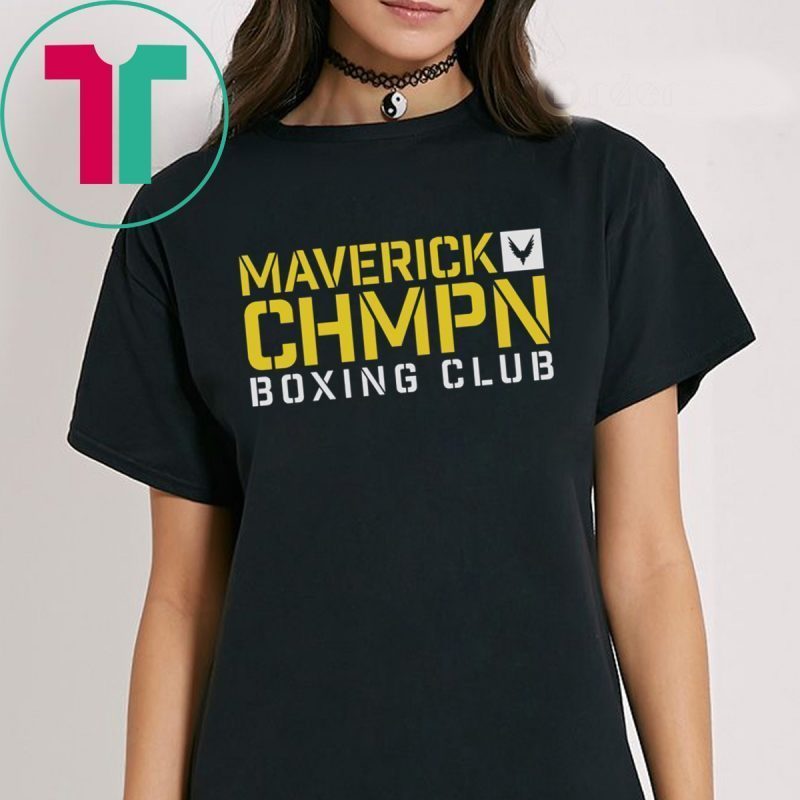 Logan paul merch MAVERICK CHAMPION BOXING T-SHIRT