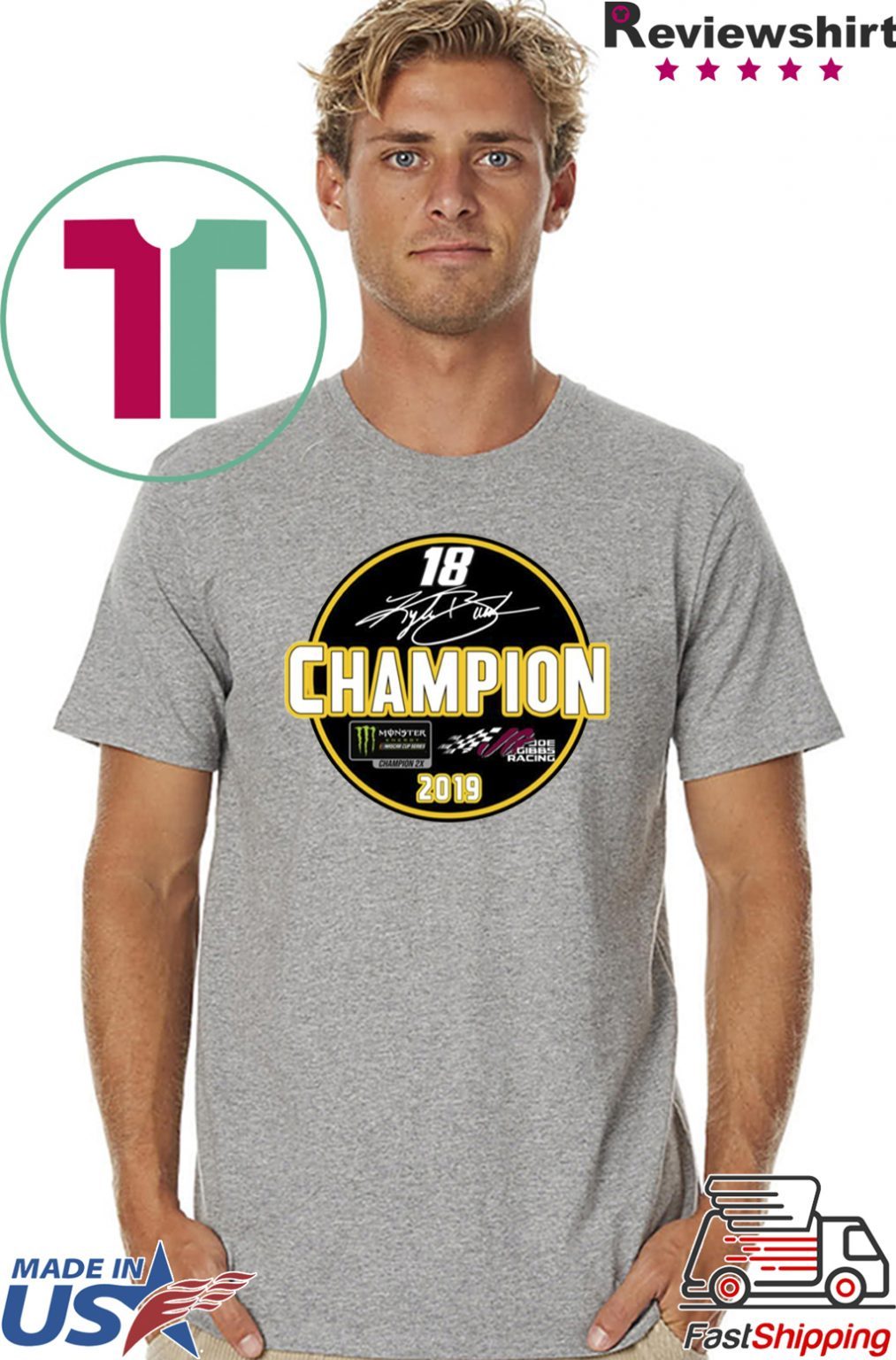 kyle busch championship T-Shirt