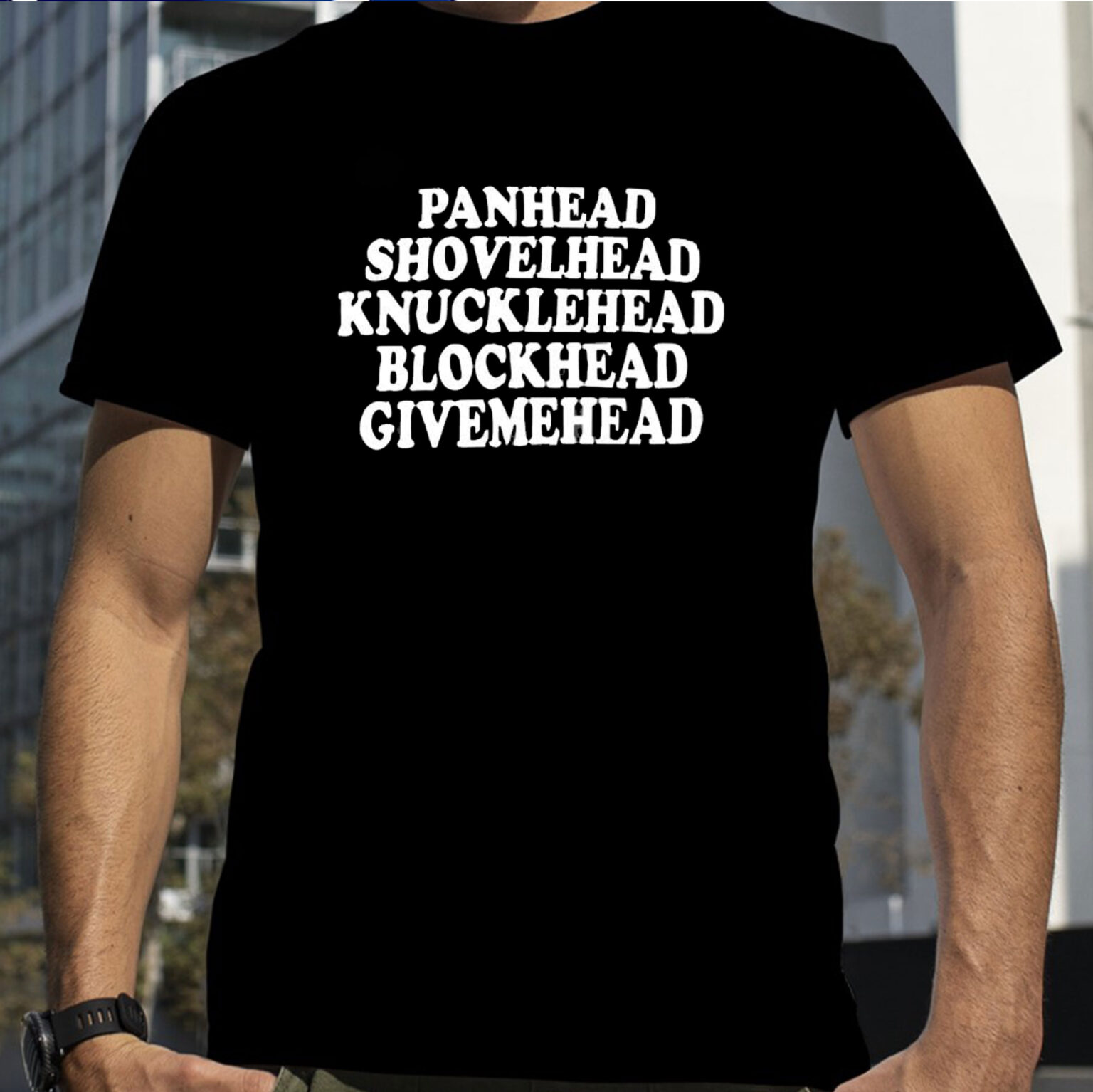 Panhead Shovelhead Knucklehead Blockhead Givemehead Shirts